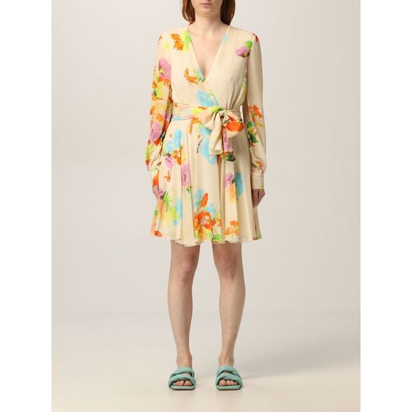 Anna Molinari | Dresses | Anna Molinari Dress Woman Beige | Poshmark